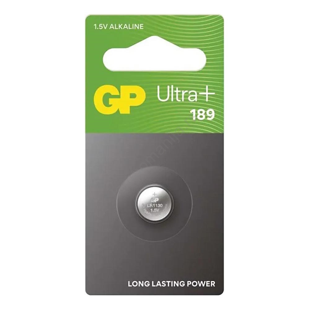 Alkalna dugmeasta baterija LR54 GP ALKALINE 1,5V/44 mAh | Lampomanija