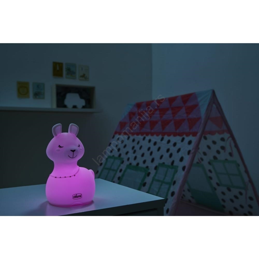 Chicco - Dečija noćna lampica SWEET LIGHTS lama | Lampomanija
