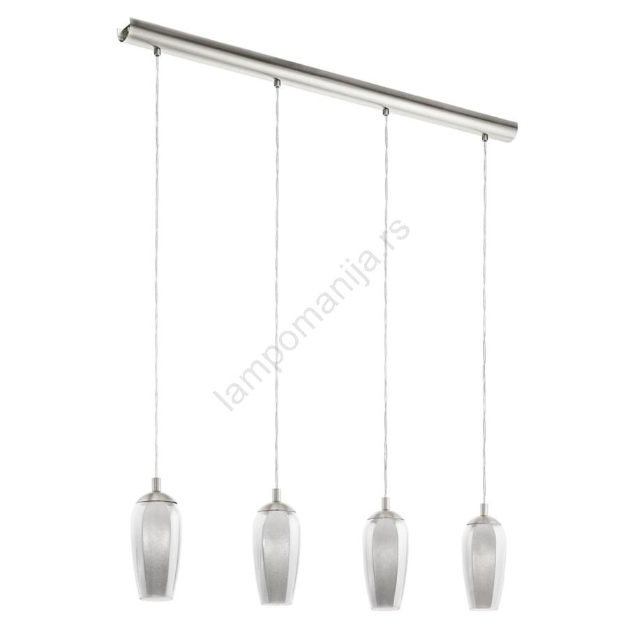 Eglo 96344 - LED luster na sajli FARSALA 4xG9/2,5W/230V | Lampomanija