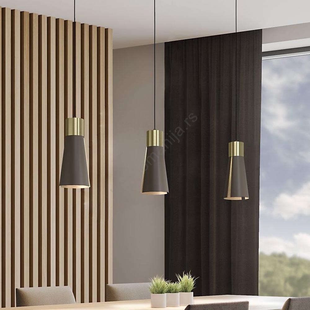 Eglo 98839 - LED luster na sajli LOSALOMAS 3xGU10/4,5W/230V | Lampomanija