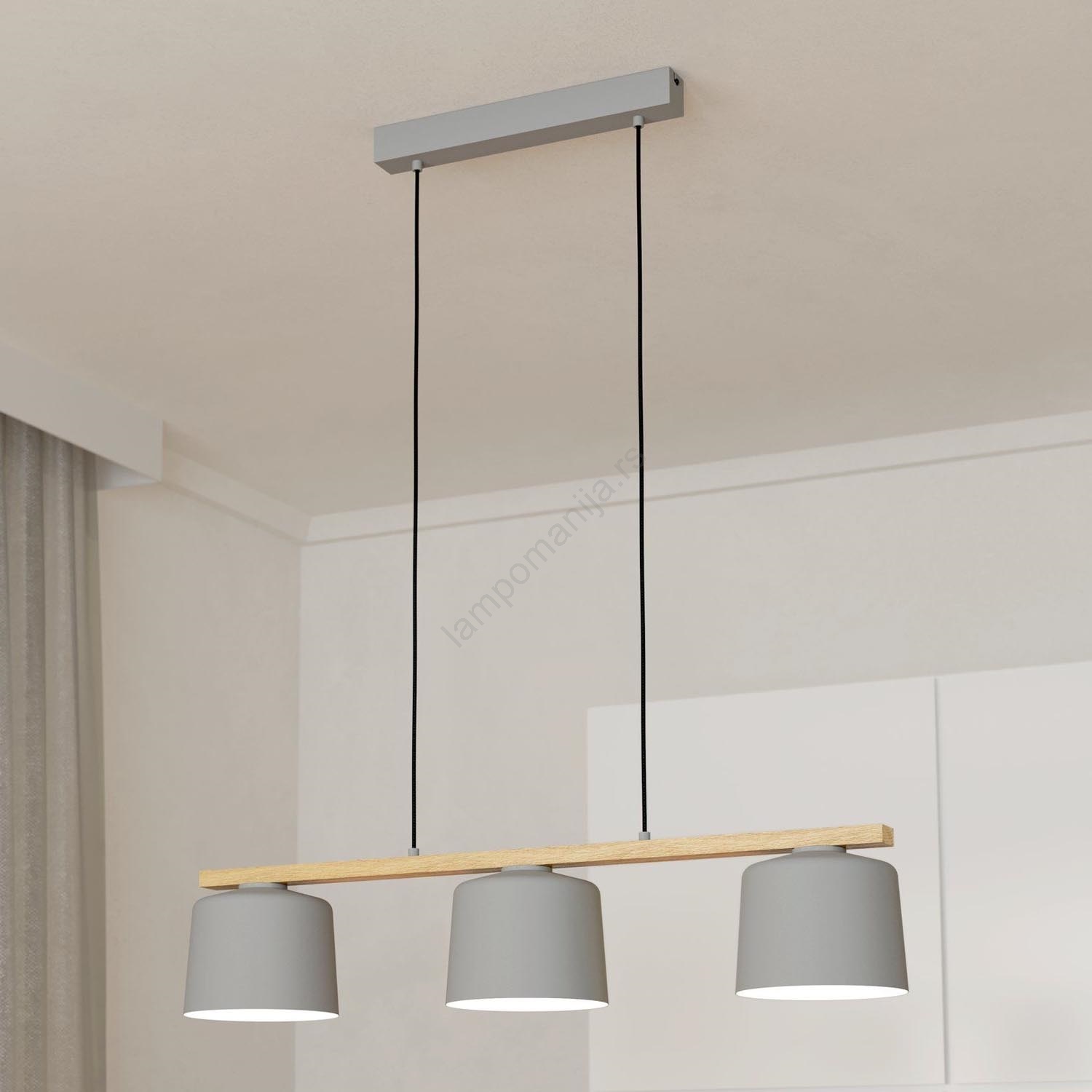 Eglo 900362 - Luster na sajli MARIEL 3xE27/40W/230V | Lampomanija