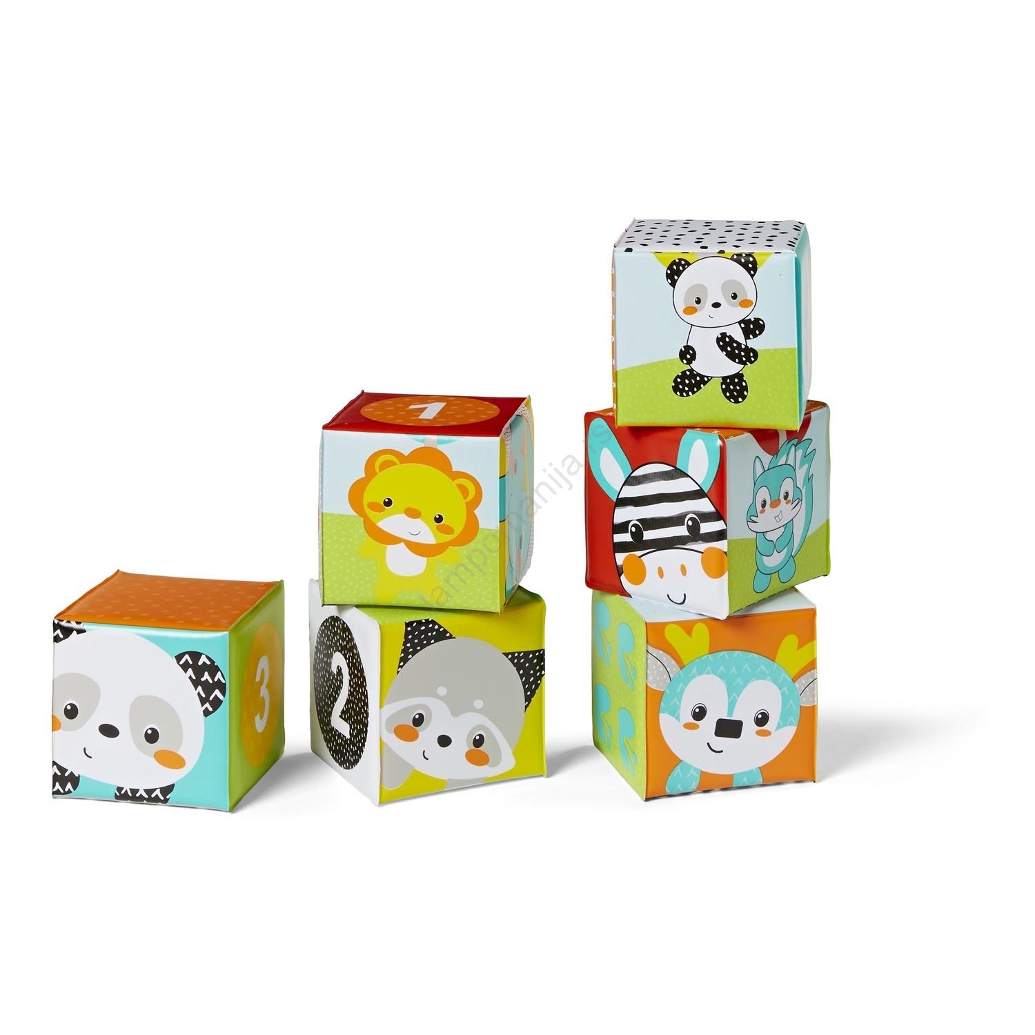 Infantino - Kockice za kupanje, set od 6 kom | Lampomanija