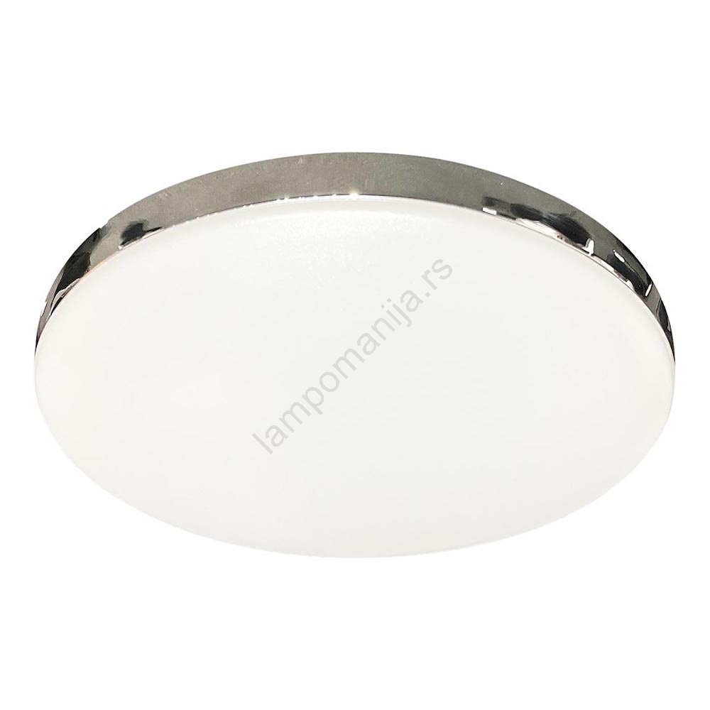 LED plafonsko svetlo MAYA LED/10W/230V Ø 26 cm sjajni hrom | Lampomanija