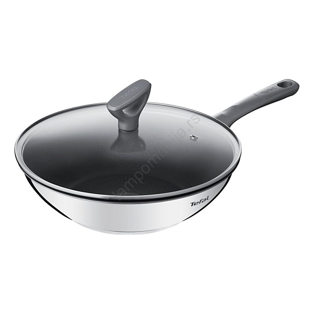 Tefal - Wok tiganj sa poklopcem DAILY COOK 28 cm | Lampomanija