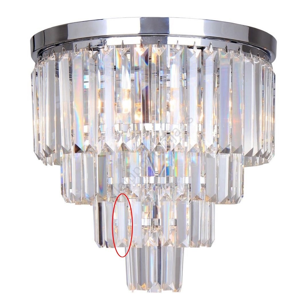 Zuma Line - Zamenski kristal za luster AMEDEO 10 cm | Lampomanija